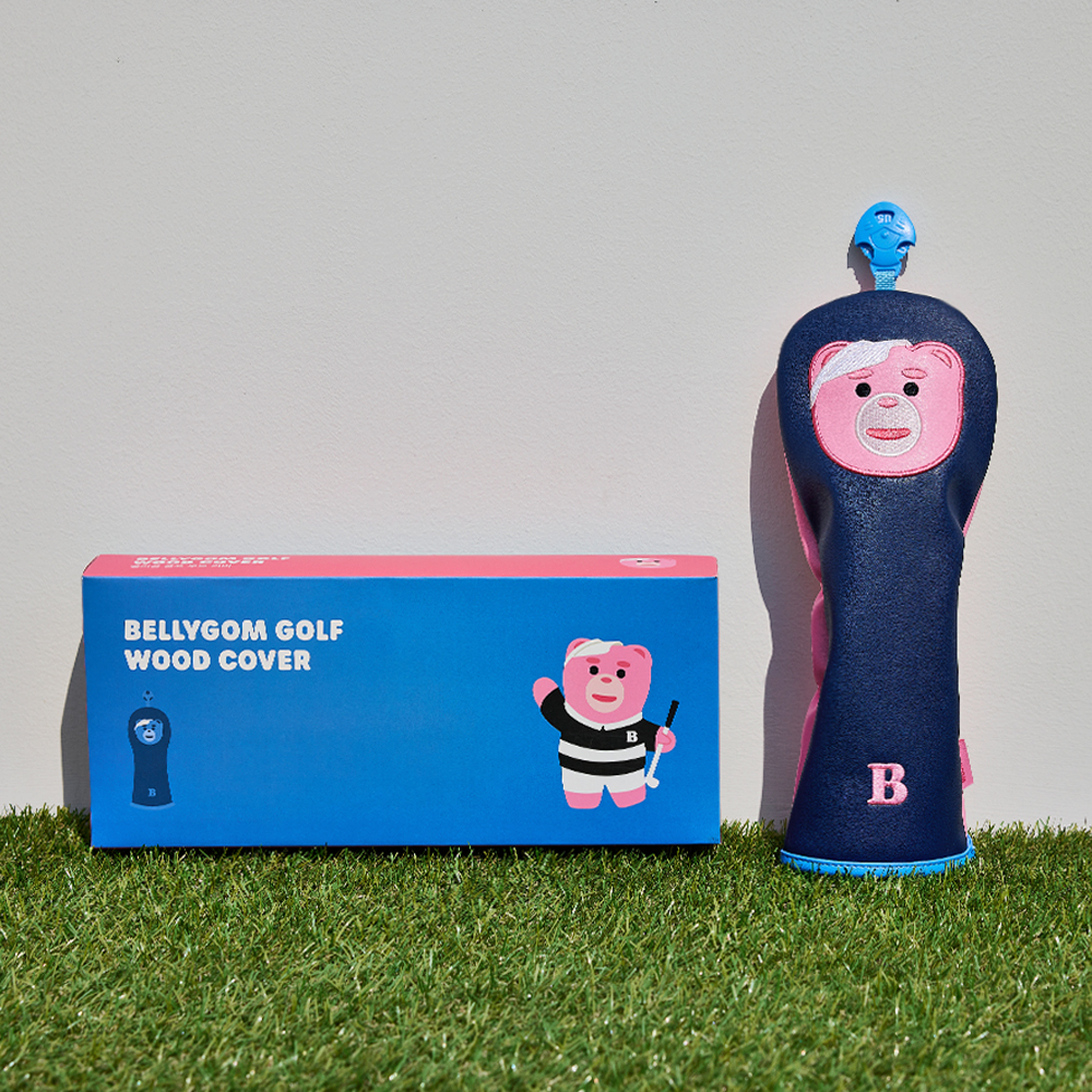 POOM | 벨리곰 골프 우드 유틸 커버 골프채 헤드 커버