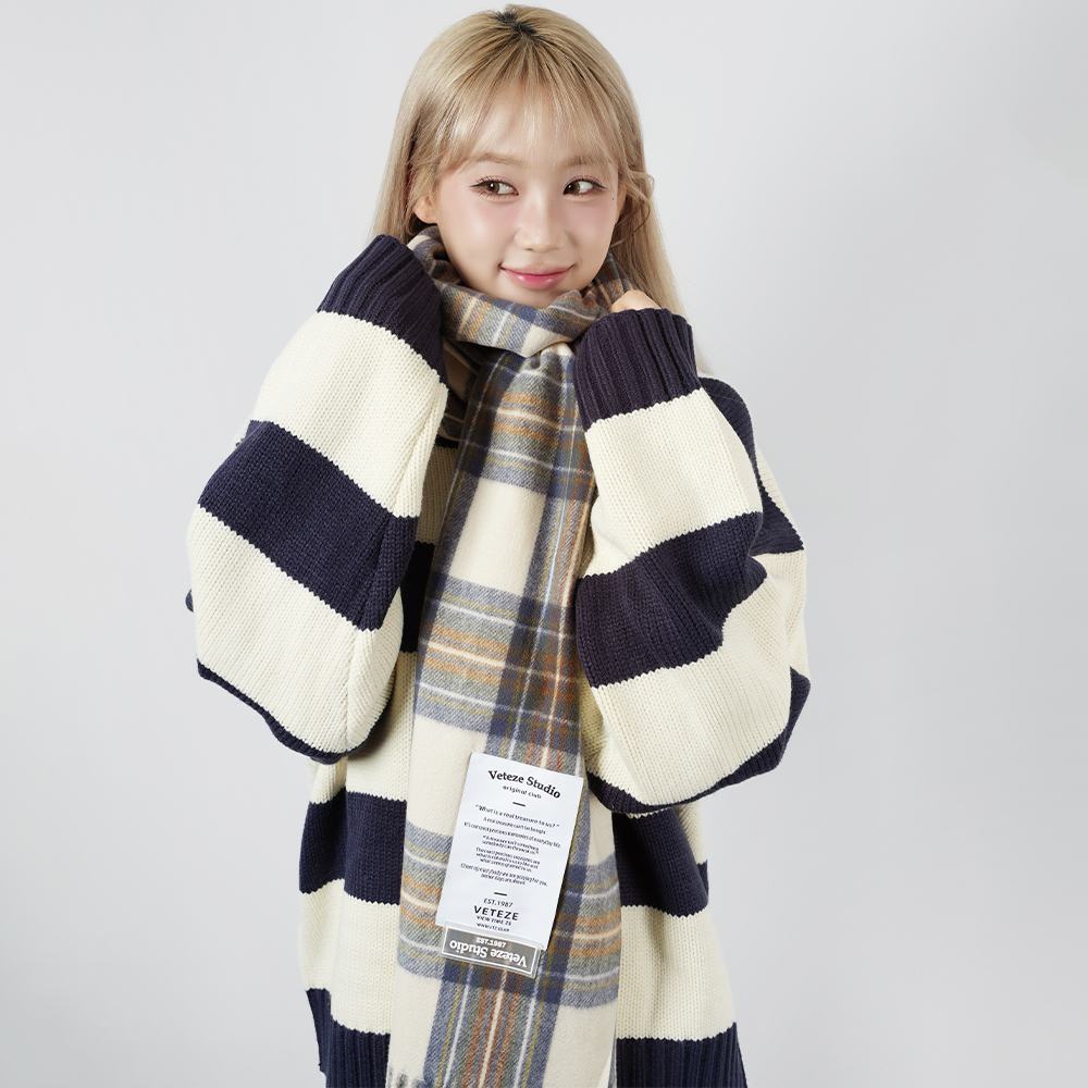 POOM | [1+1] 인기 스튜디오 머플러 (10color)