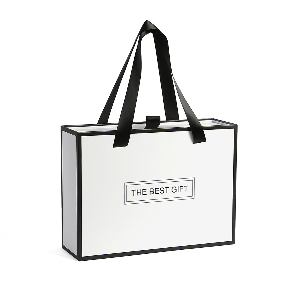 POOM | 더베스트 기프트백 2p세트(올화이트) (23.5x17cm)