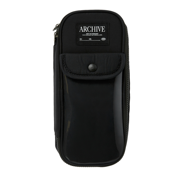 POOM | PVC포켓멀티파우치블랙 필통 (17004499)