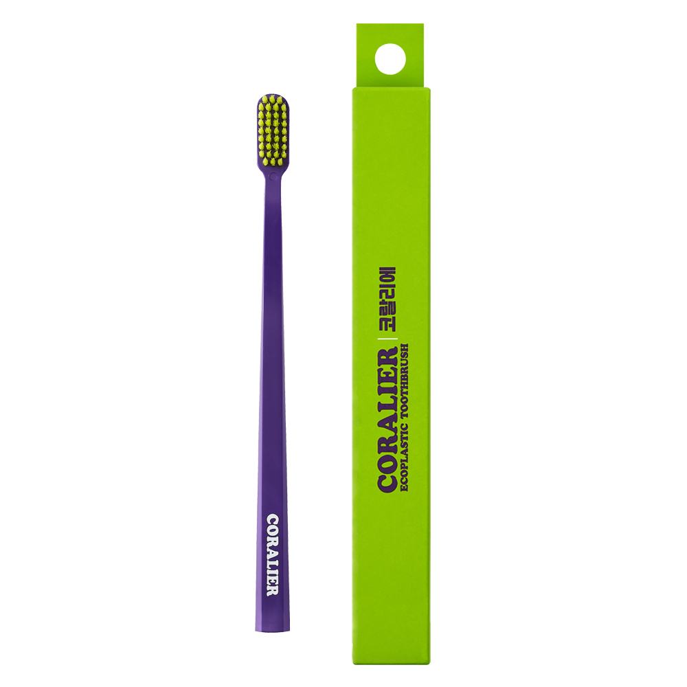 POOM | 코랄리에 PLA 부드러운 초극세모 칫솔 4EA