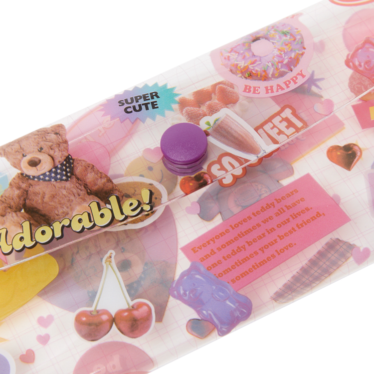 POOM | PVC 파우치 곰돌이 (17004260)