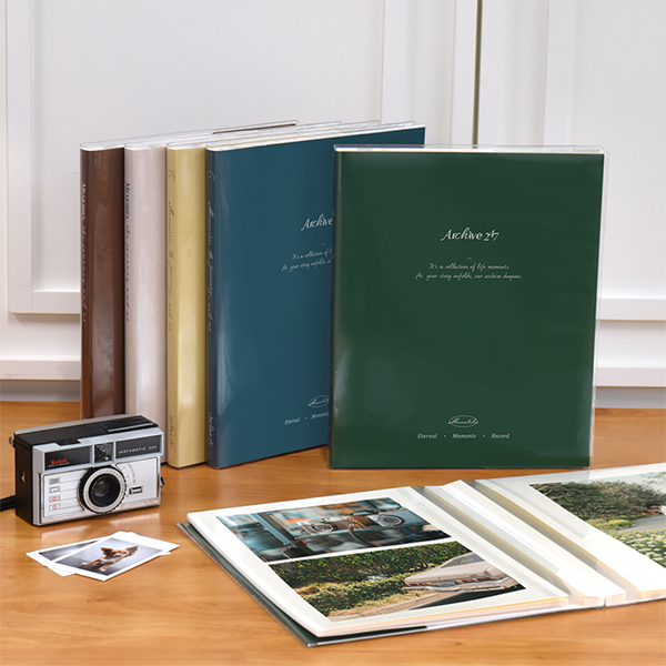 POOM | 아카이브247 솔리드 PVC 접착식 포토앨범