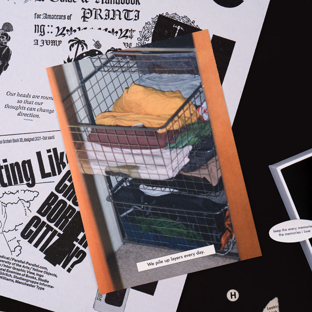 POOM | 루카랩 스크랩 더 모먼트 A5 6공 만년 다이어리 팩