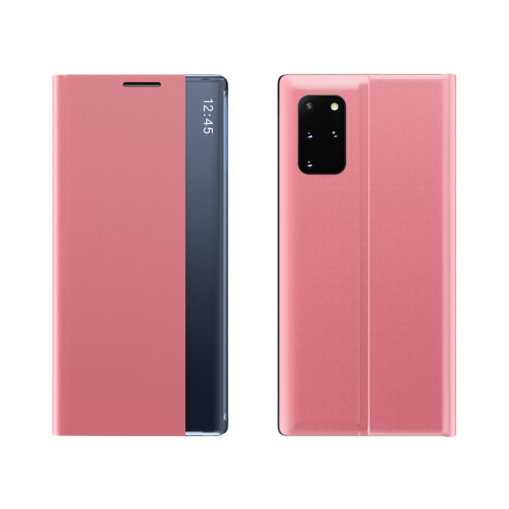 POOM | 갤럭시S21울트라 슬림 클리어 뷰 가죽 케이스 P437