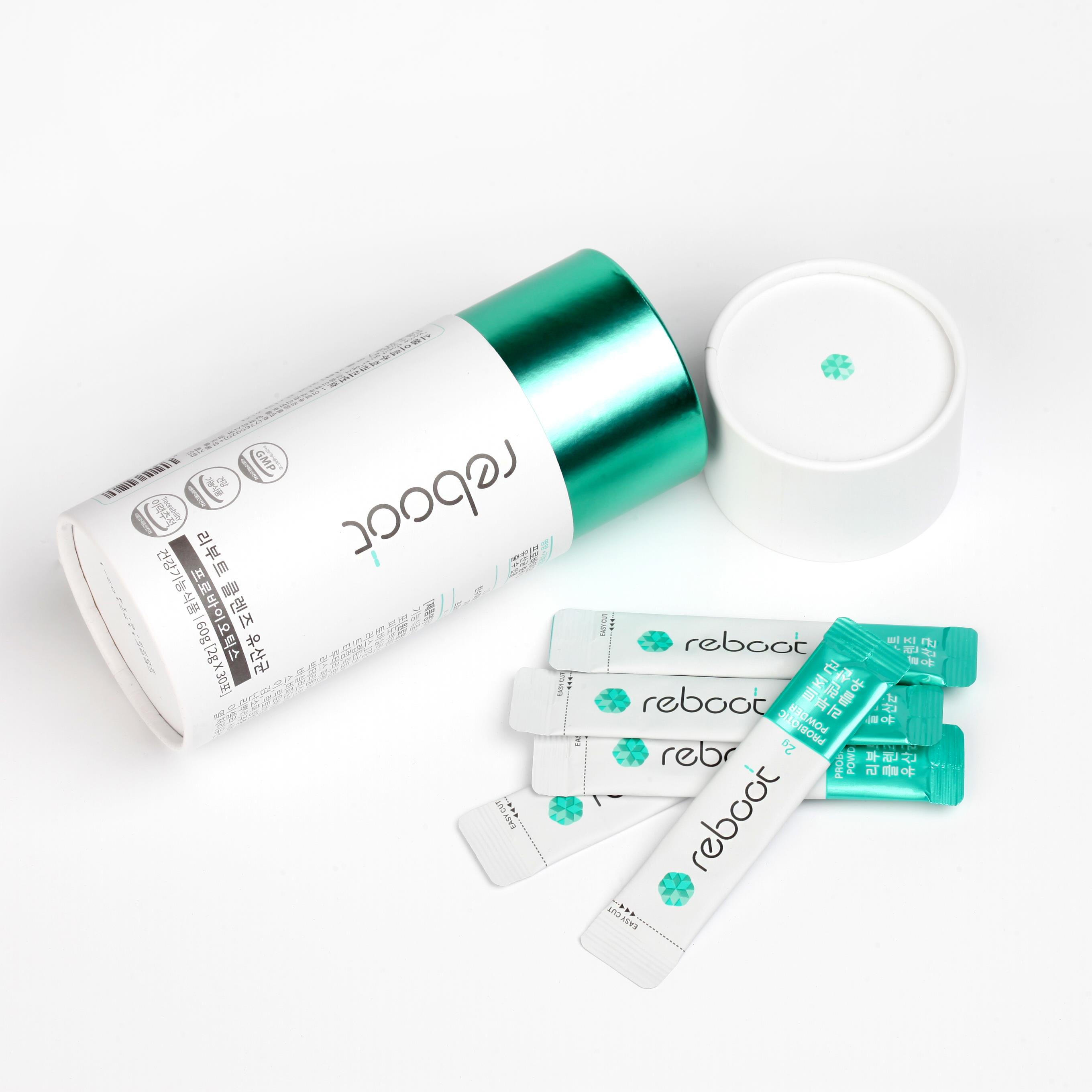 POOM | [리부트] 프로바이오틱스 유산균 x 60 2개월분