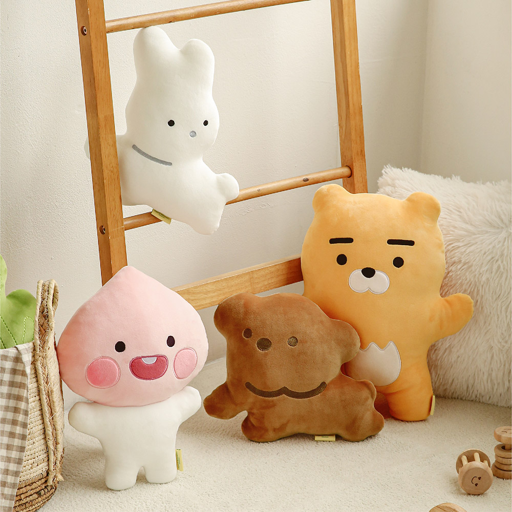 POOM | 카카오프렌즈 강아지와 라이언 쿠션