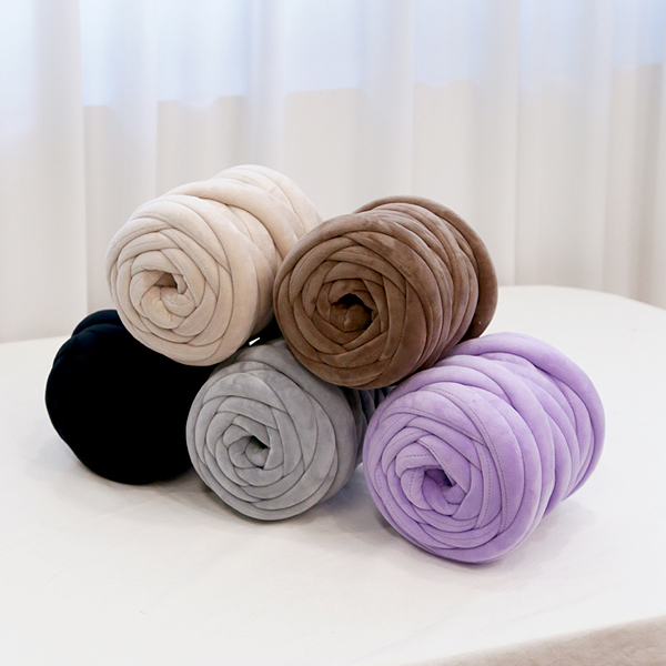 POOM | 101도 핸드니팅 벨벳 자이언트얀 500g 뜨개실