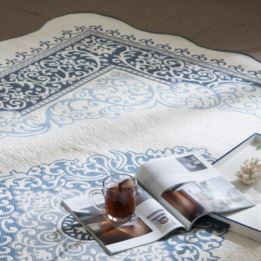 POOM | 프라하 워셔블 자카드 카페트 점보특대 200x230