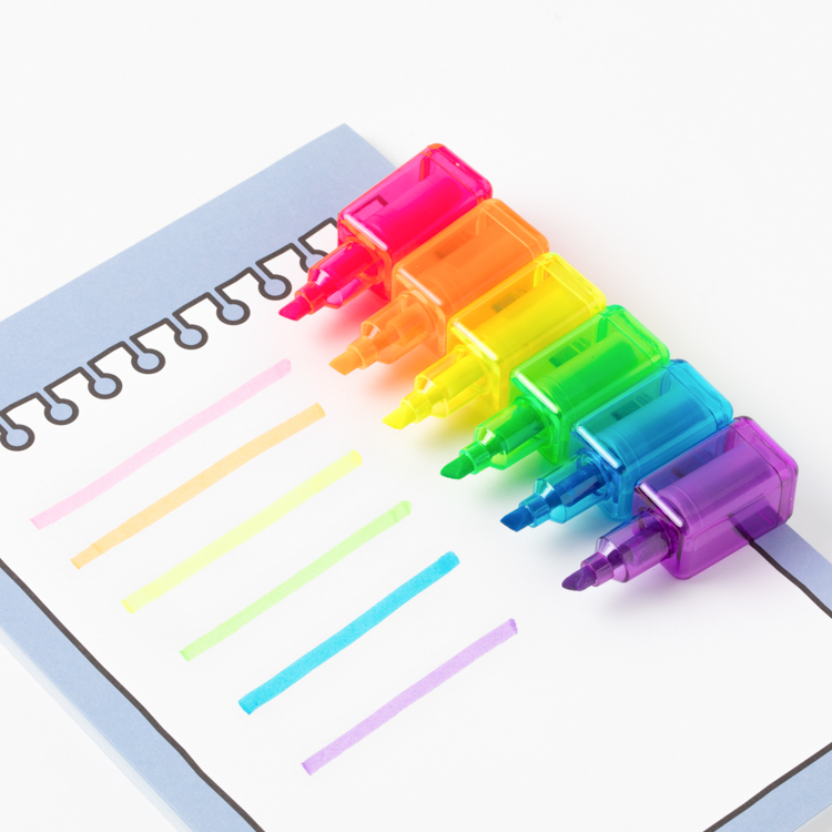 POOM | 매니큐어 형광펜 세트(6입) (15009170)