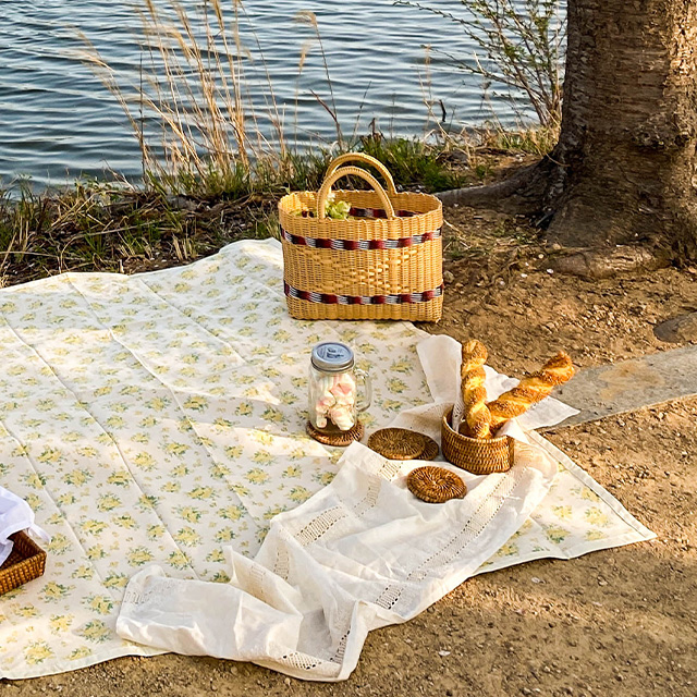 POOM | 홀리데이 방수 캠핑 피크닉 매트 돗자리 10type M