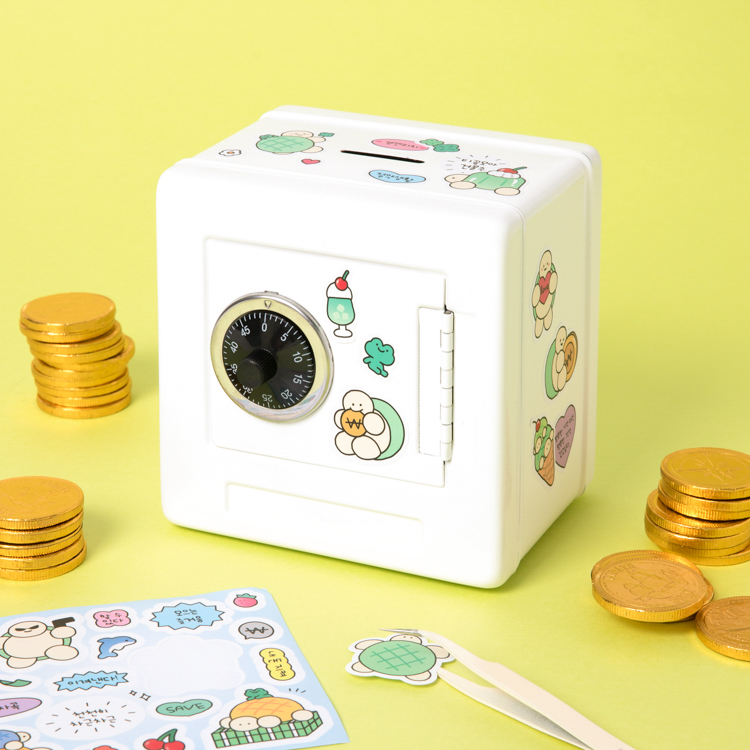 POOM | DIY 금고 화이트 엉금이 (53012835)