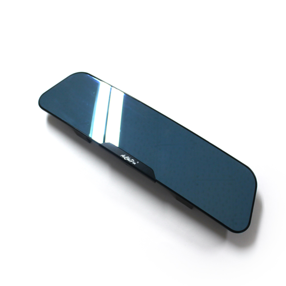 POOM | 와이드 곡면 블루 룸미러(30cm) (라운드)