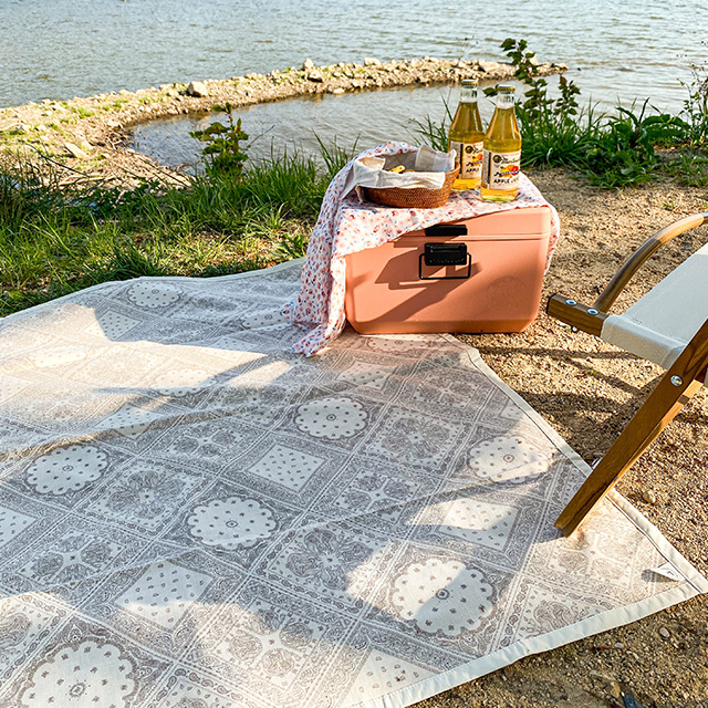 POOM | 홀리데이 방수 캠핑 피크닉 매트 돗자리 10type M