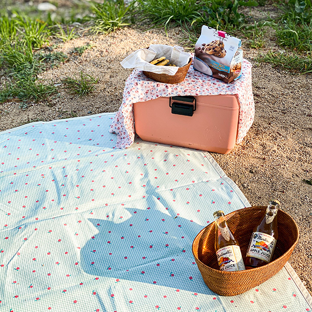 POOM | 홀리데이 방수 캠핑 피크닉 매트 돗자리 10type M