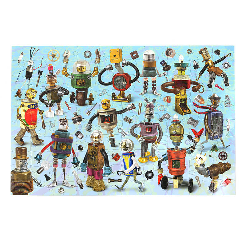 POOM | [공간27] 업사이클 로봇 100피스