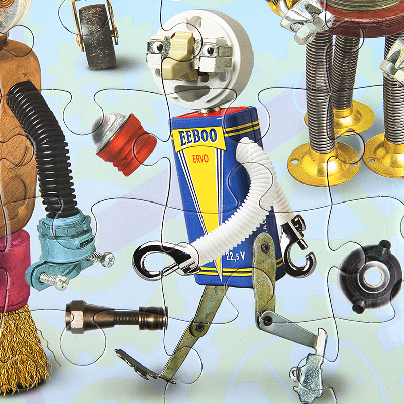 POOM | [공간27] 업사이클 로봇 100피스