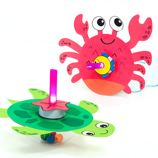 POOM | 만들기 LED 바다 팽이 (4인용)