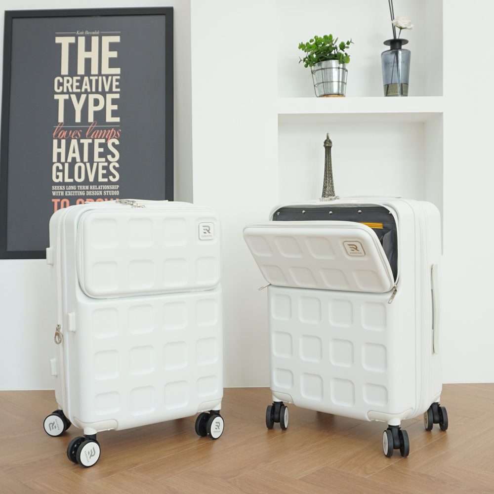 POOM | 100% PC 프론트포켓 20인치 캐리어