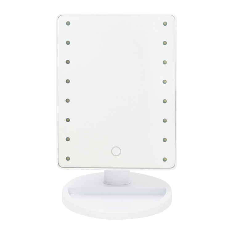 POOM | LED 탁상 거울 화이트 (12001779)