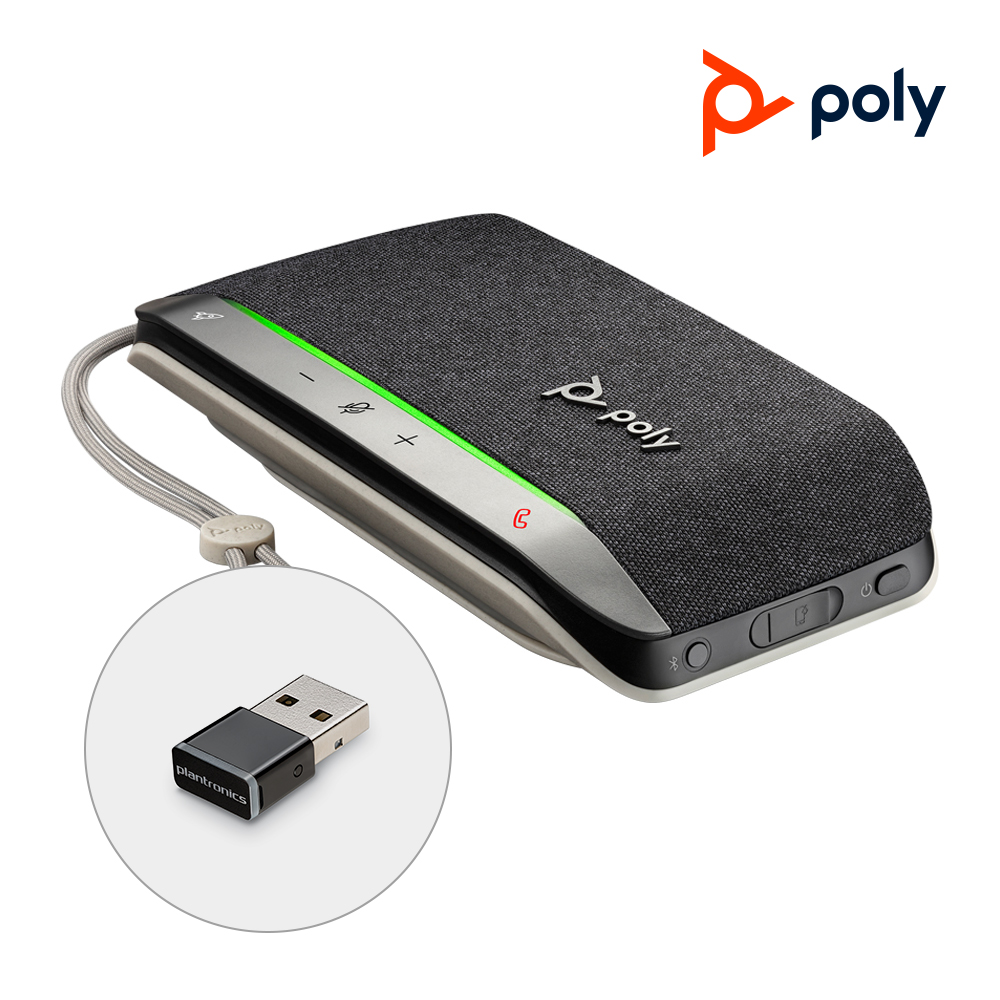 POOM | Poly SYNC20 PLUS(블루투스 어댑터 포함) 회의용 스피커폰