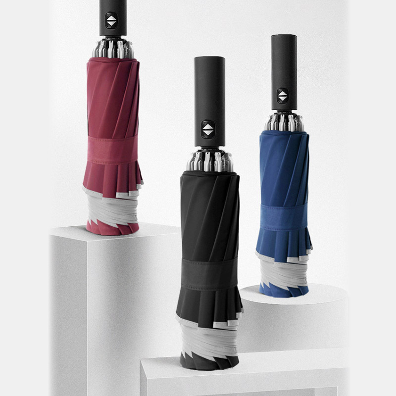 POOM | MYBRELLA 10K 엣지 3단 거꾸로 자동 우산