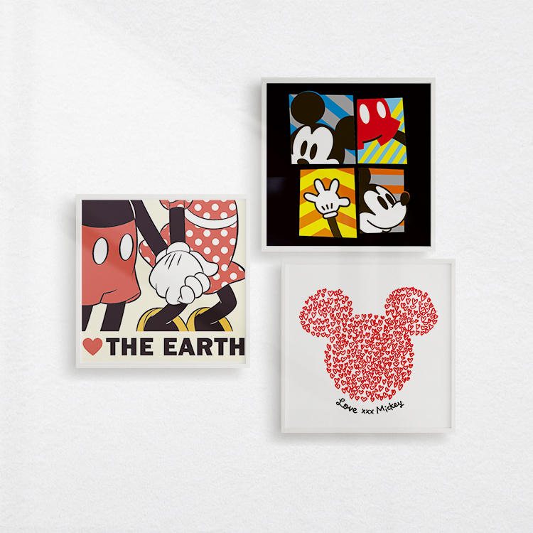 POOM | 디즈니 DIY 미키마우스 그리기(25x25) 아이러브페인팅