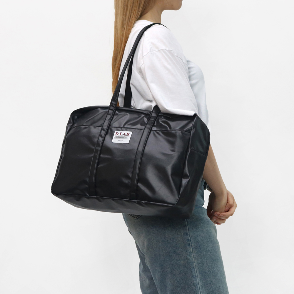 POOM | 딜리스 나일론 숄더백 - black