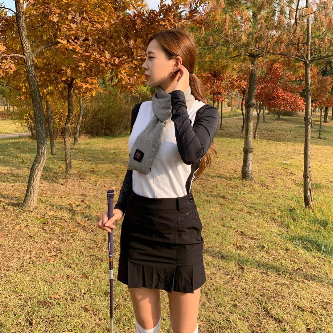 POOM | 히팅 온열 머플러 3color (보조배터리 세트)