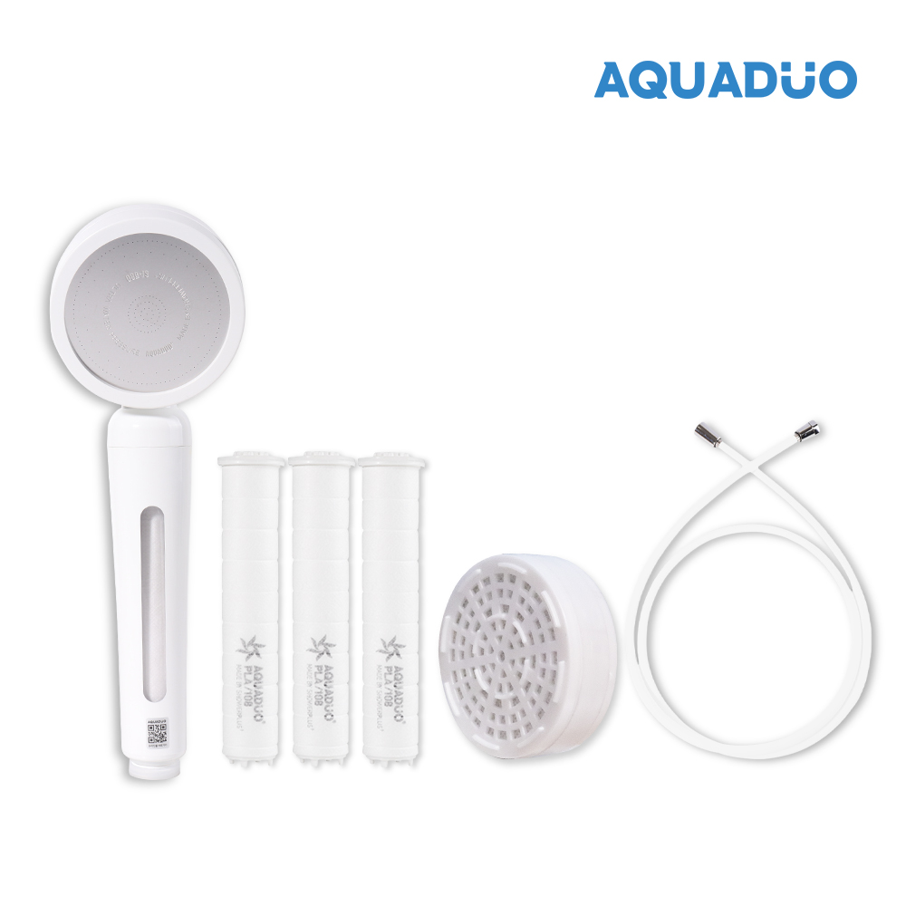 POOM | 프리미엄SF-S580샤워기+PVC 2M호스+친환경 6개월 필터set