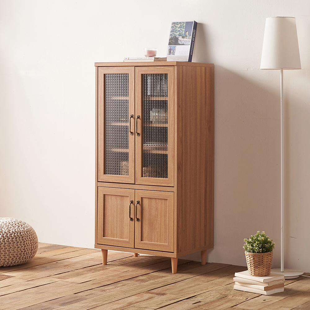 POOM | 브런치 4문 주방 수납장