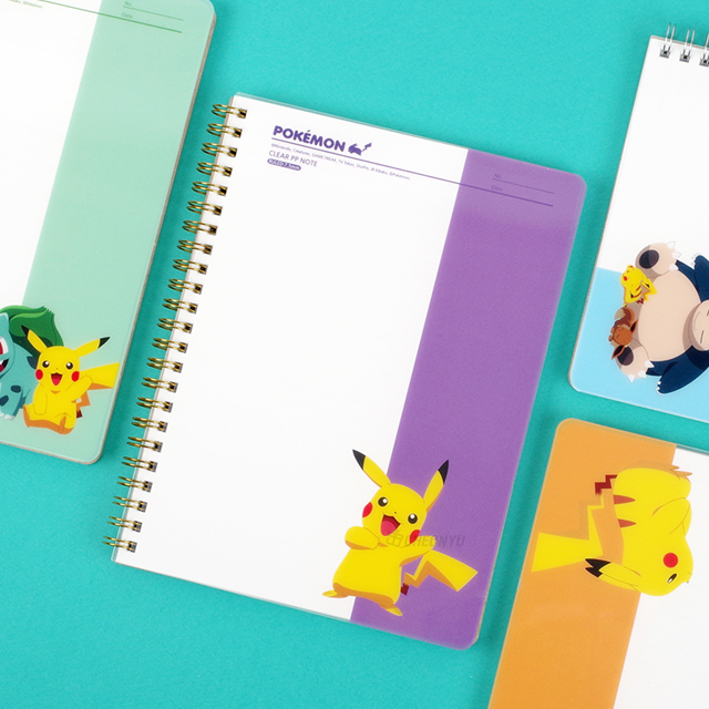 POOM | [포켓몬스터] 포켓몬 투명 PP 스프링노트