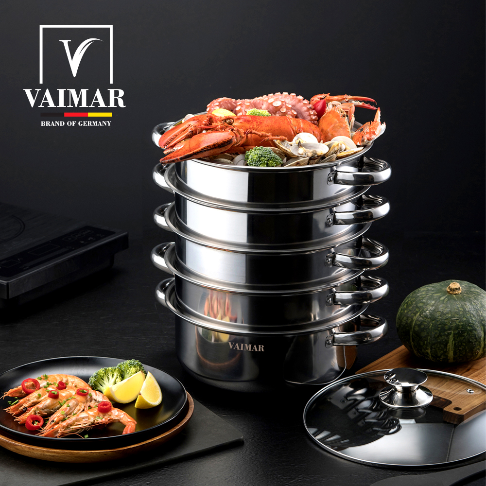 POOM | 바이마르 히든쉐프 IH 인덕션 5단타워 찜솥