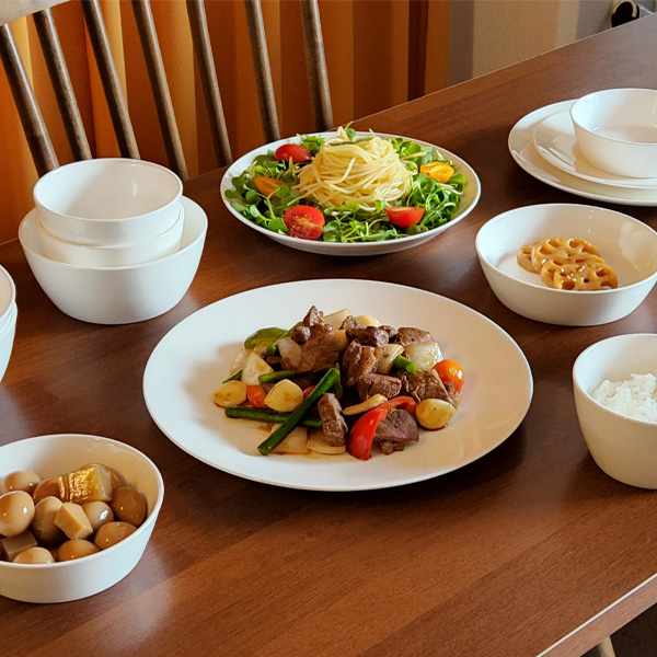 POOM | HOLIN 홀린 화이트 식기/본차이나 균일가전