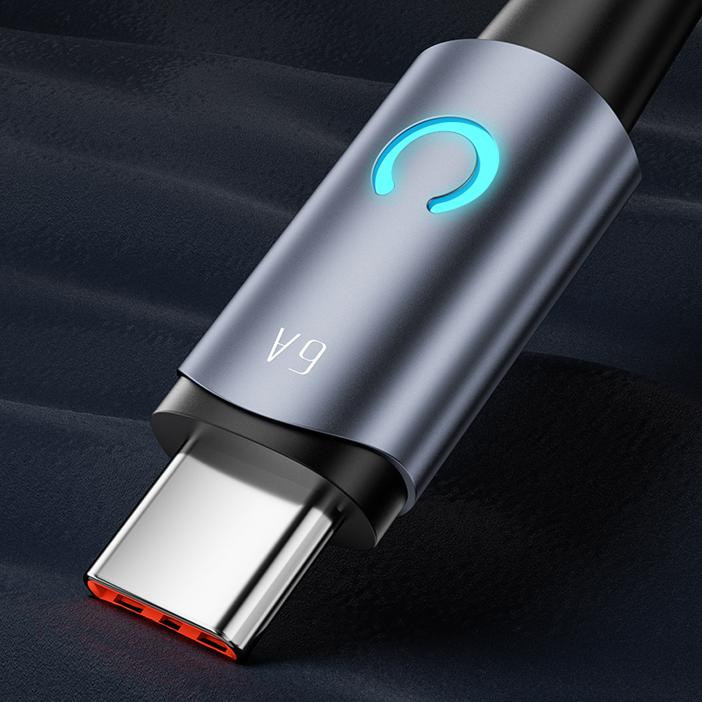 POOM | 애니포트 문라이트 USB A to C 66W 고속충전케이블 1.2M