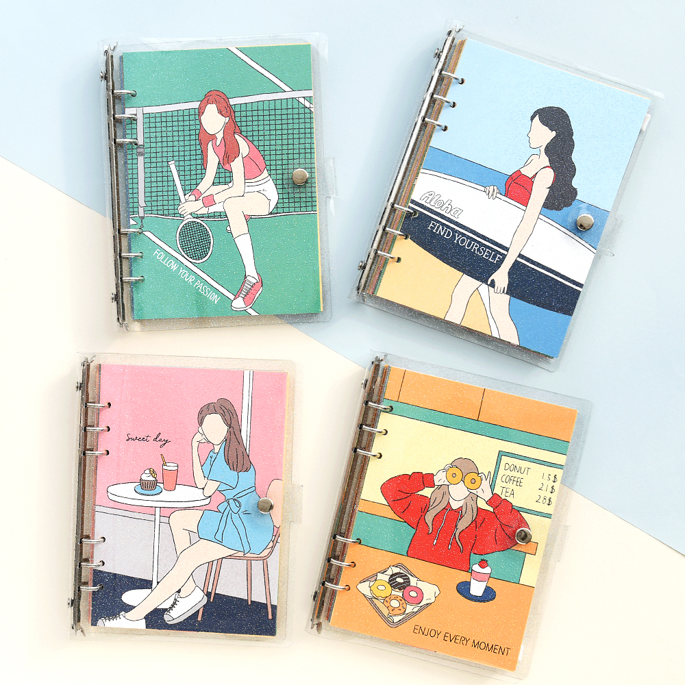 POOM | A5 폴인뉴트로 6공 다이어리 세트 (만년형)