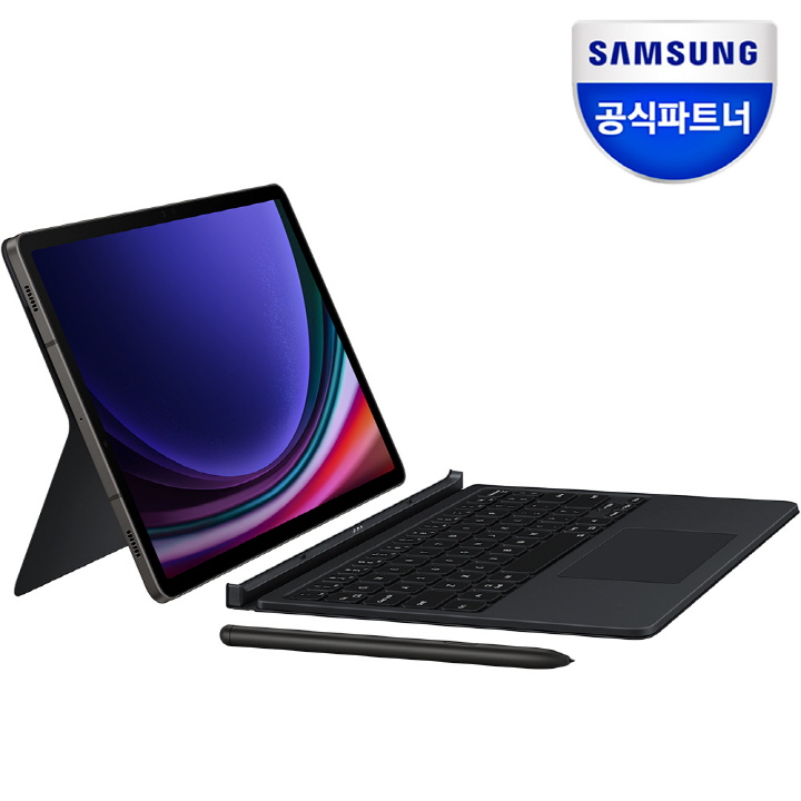 POOM | 정품 갤럭시탭S9 울트라 터치패드 키보드 북커버