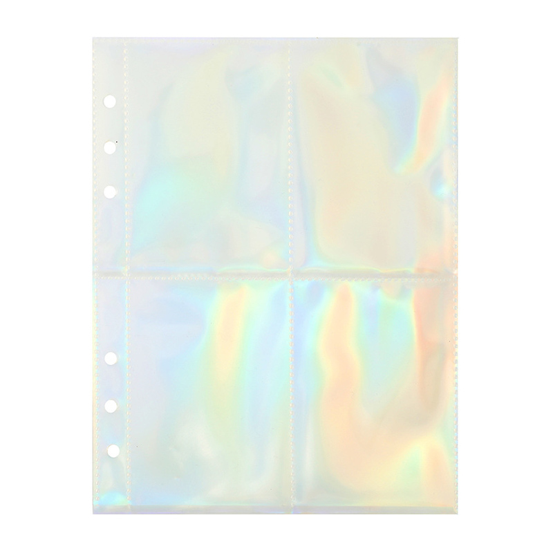 POOM | A5 6공 포카 앨범 속지 투명 바인더 스티커 앨범 제작