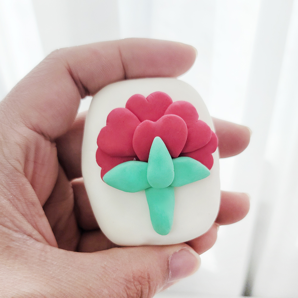 POOM | 카네이션1 비누 두개 만들기 키트 DIY KIT 클레이비누