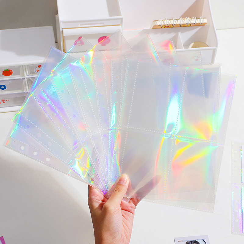 POOM | A5 6공 포카 앨범 속지 투명 바인더 스티커 앨범 제작