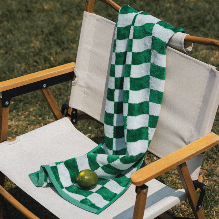 POOM | 테리카프 GREEN WAVE CHECKER