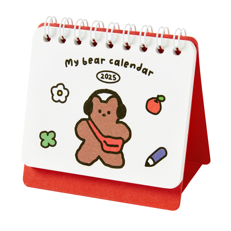 POOM | 2025 쪼말곰 탁상달력 (04013417)