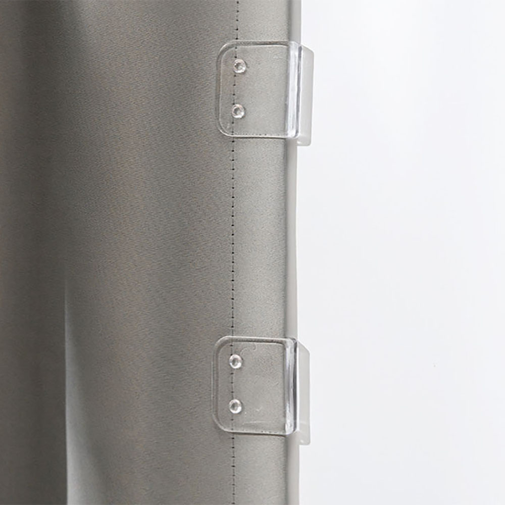 POOM | 샤워커튼 고정클립 2P