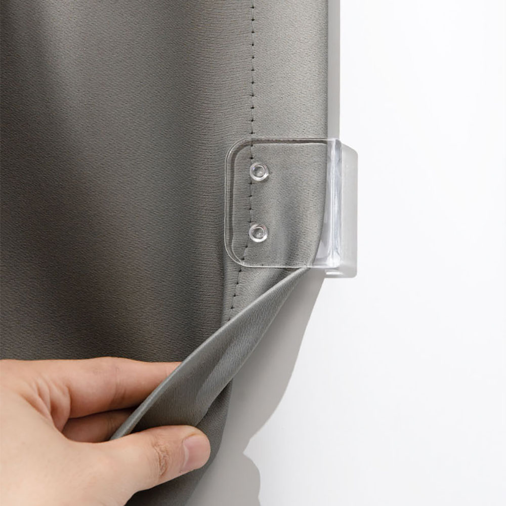 POOM | 샤워커튼 고정클립 2P