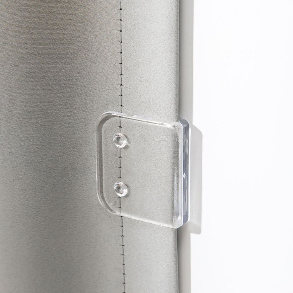 POOM | 샤워커튼 고정클립 2P