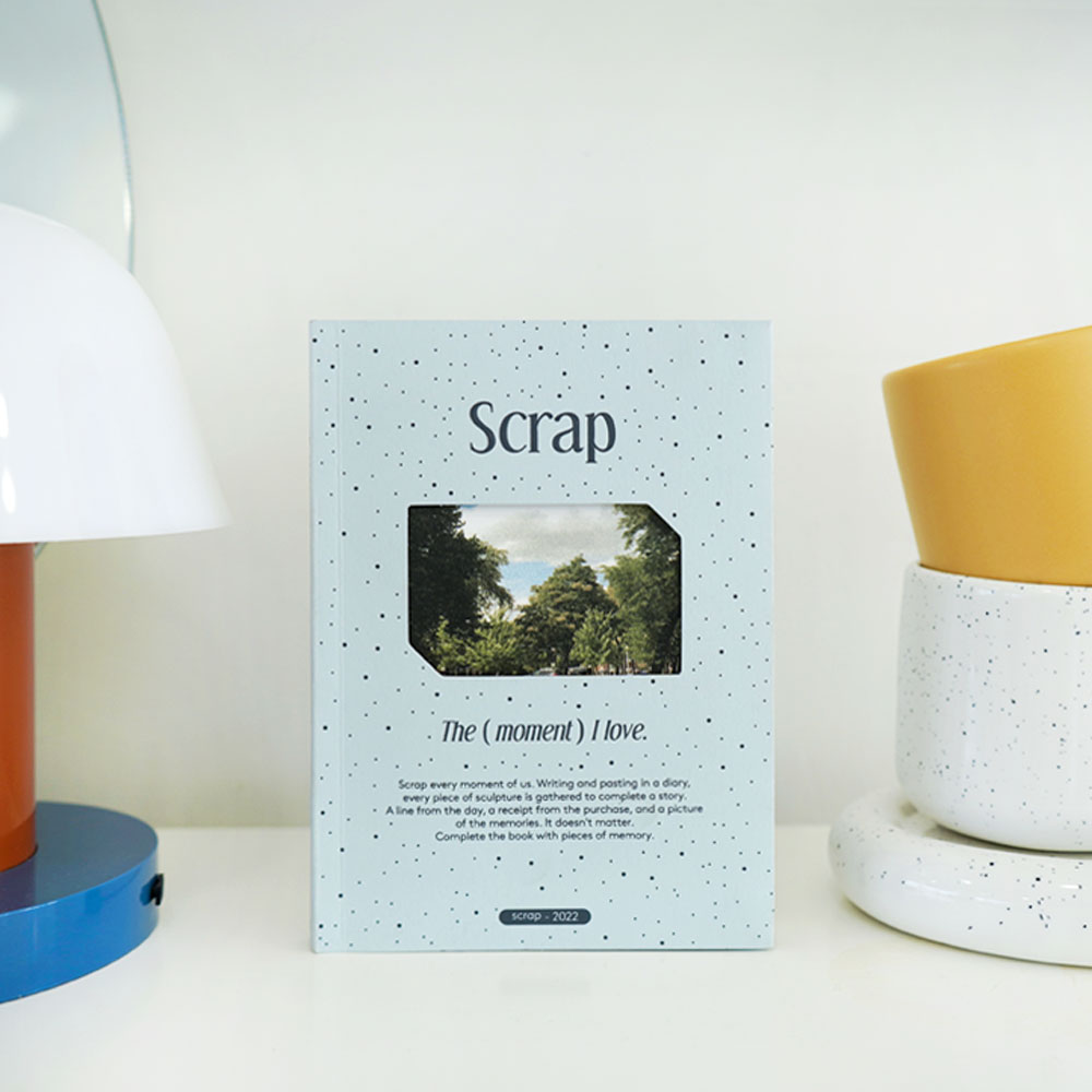 POOM | 루카랩 2022 스크랩 더 모먼트 날짜형 다이어리