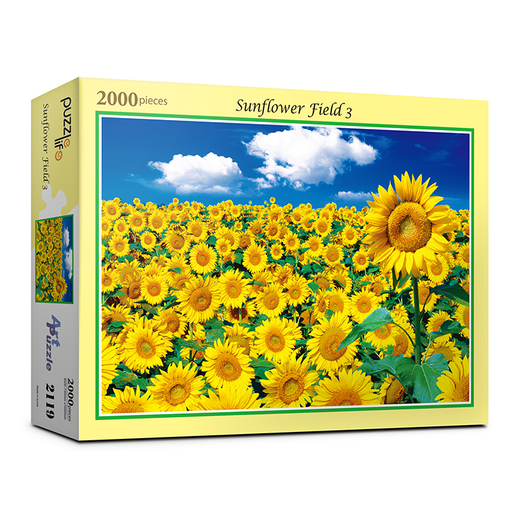 POOM | 2000피스 해바라기들판3 직소퍼즐 (102*73cm) PL2119