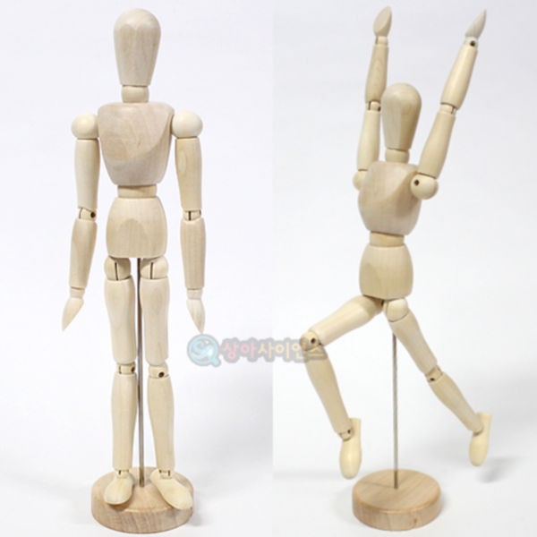 POOM | 원목 구체관절인형 30cm