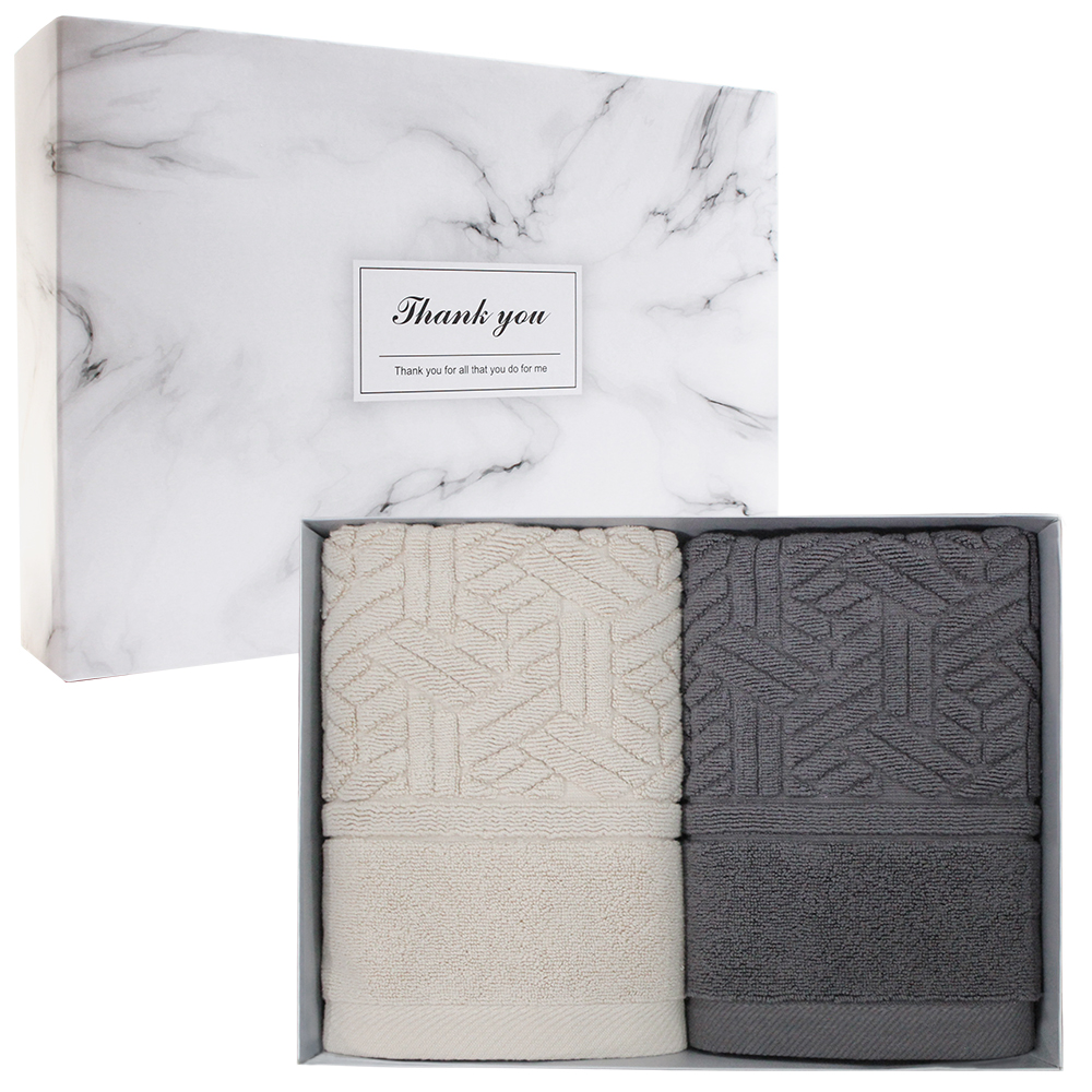 POOM | 어반 면 발매트 2P 선물세트 호텔 욕실 싱크대 매트