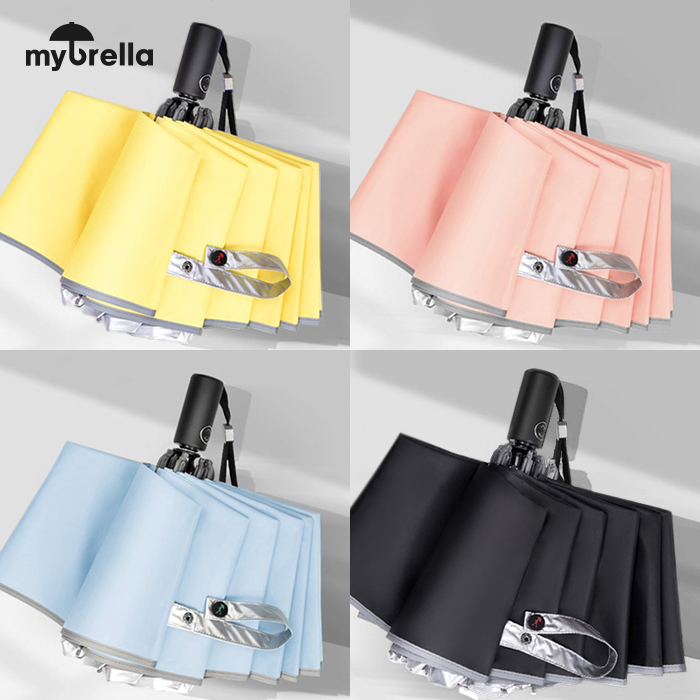 POOM | MYBRELLA UV ARMOUR 3단 10K 거꾸로 자동 양우산(UPF50+)